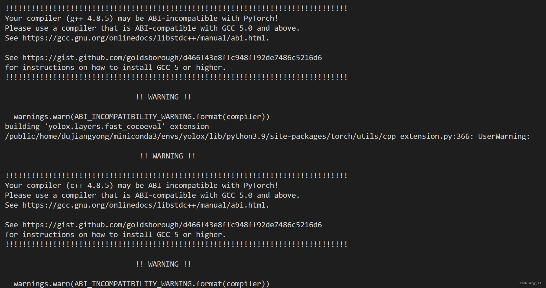 YOLOX安装python3 setup.py develop报错解决_python setup.py develop did not run successfully. -CSDN博客