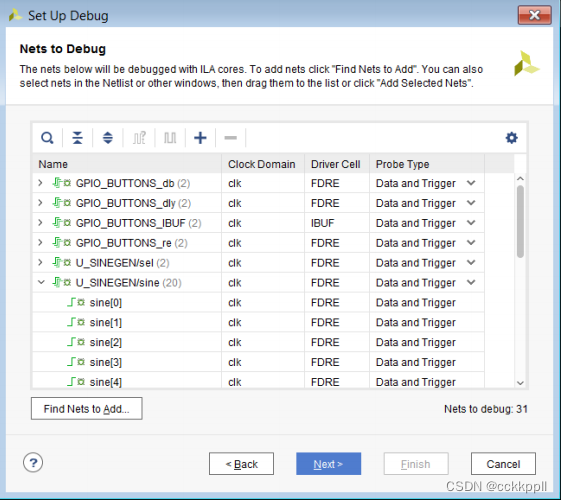 vivado 使用“Set Up Debug”Wizard 来插入调试核_vivado set up debug-CSDN博客