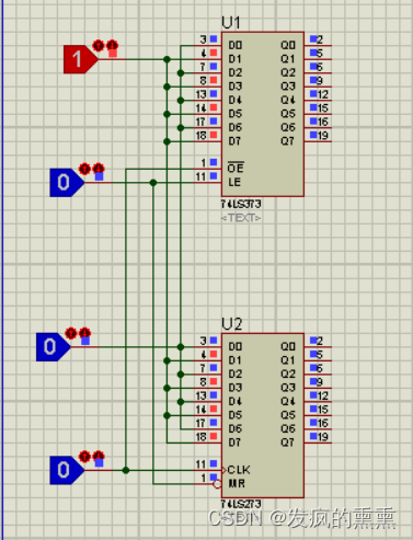 数字逻辑应用设计--寄存器实验_74ls373存储器实验-CSDN博客