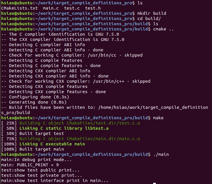 CMake从入门到实战系列（十四）——CMake中增加预处理器定义的几种方法_cmake预定义-CSDN博客