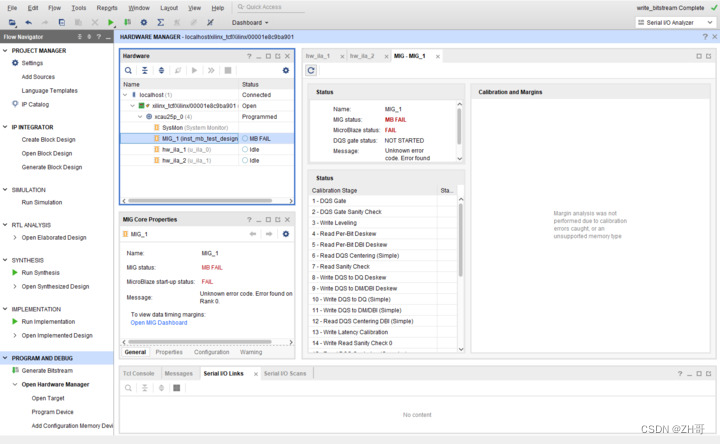 MIG MB fail 问题_ddr4 mig 显示cal fail-CSDN博客