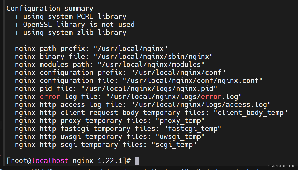 源代码安装Nginx（nginx-1.22.1)_nginx 1.22.1-CSDN博客