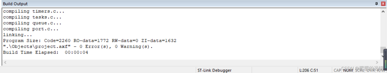 FreeRTOS-V10.4.6 移植到STM32F103C8T6 (基于标准库的测试)_stm32f103c8t6移植freertos 正点原子-CSDN博客