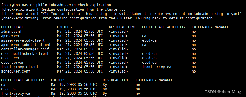 k8s证书过期问题处理_x509 renew the certificate-CSDN博客