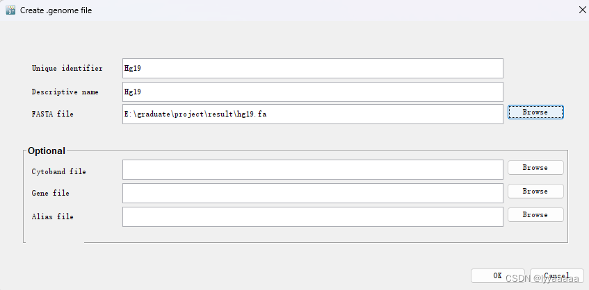 IGV可视化（导入自己的参考基因组和注释文件）_igv导入参考基因组-CSDN博客