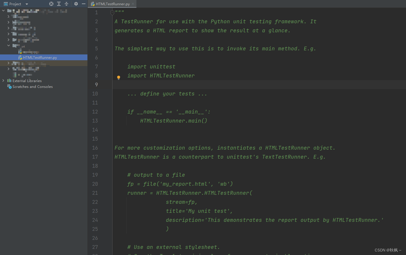 HTMLTestRunner下载与安装-CSDN博客