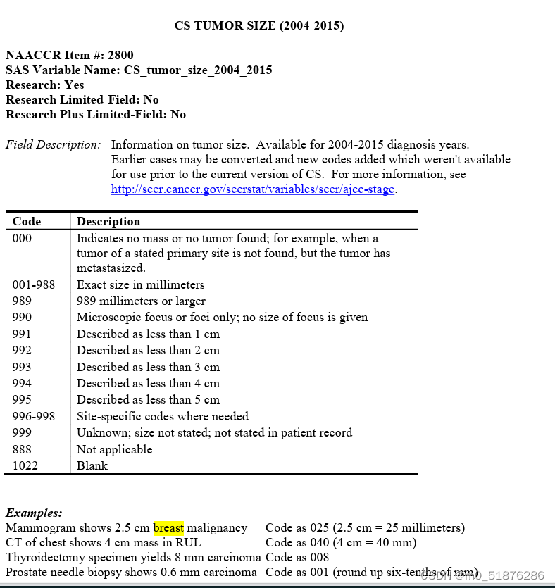 Seer*Stat乳腺癌分类模型-下载最新数据_seer数据下载-CSDN博客