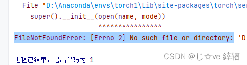 服务器：FileNotFoundError: [Errno 2] No such file or directory:_autodl ...