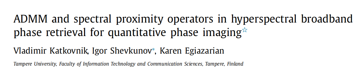 【交替方向乘子法】ADMM和光谱近邻算子在高光谱宽带相位恢复中的应用于定量相位成像（Matlab代码实现）-CSDN博客