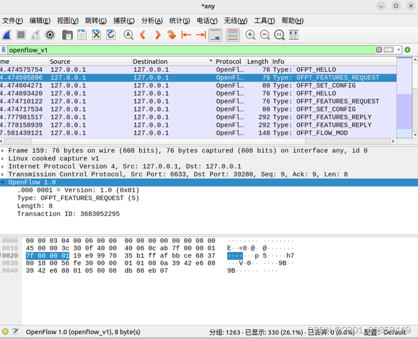 OpenFlow协议分析实践-CSDN博客
