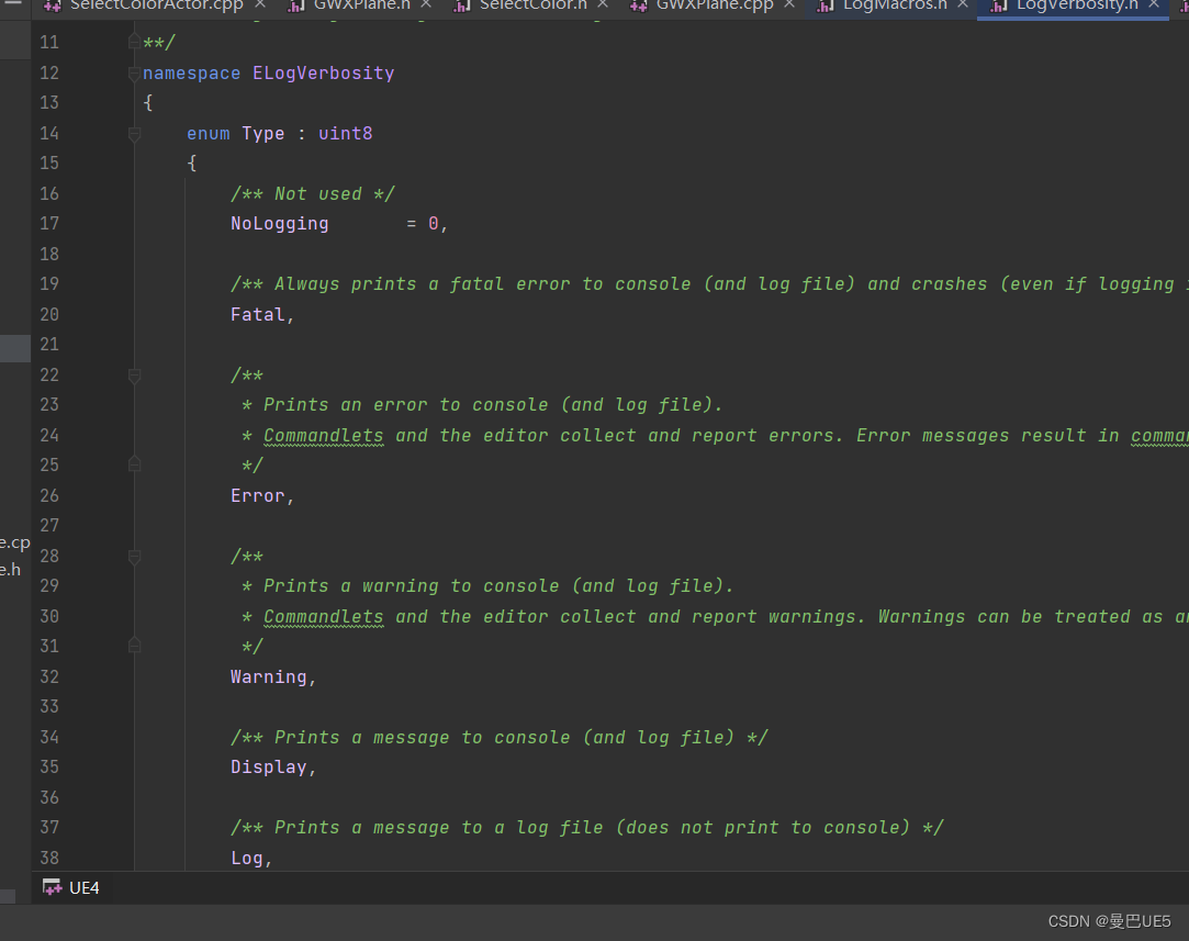 UE C++ 日志学习笔记_ue text宏-CSDN博客