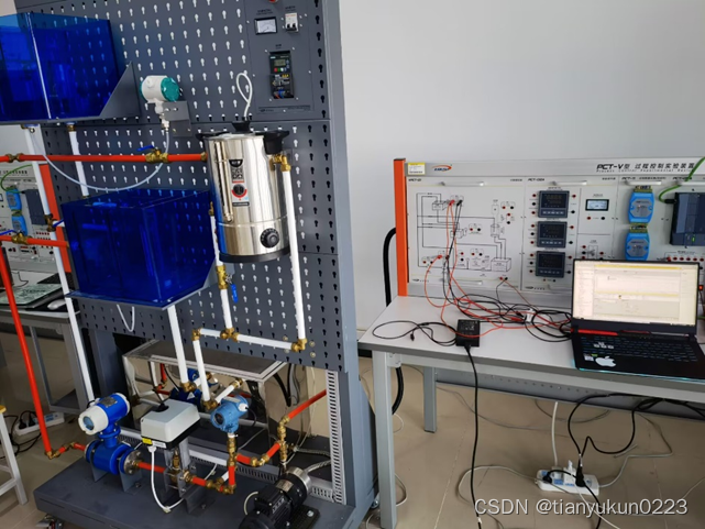 【西门子】西门子PLC s7-1200 pid模块 PCT型过程控制仿真系统设计 水箱液位PID调节_plc水箱液位控制系统-CSDN博客