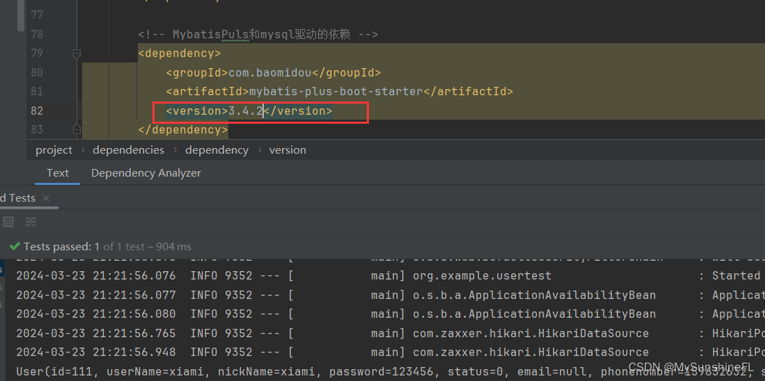 Error evaluating expression ‘ew.sqlSegment != null and ew.sqlSegment != ‘‘ and ew ...