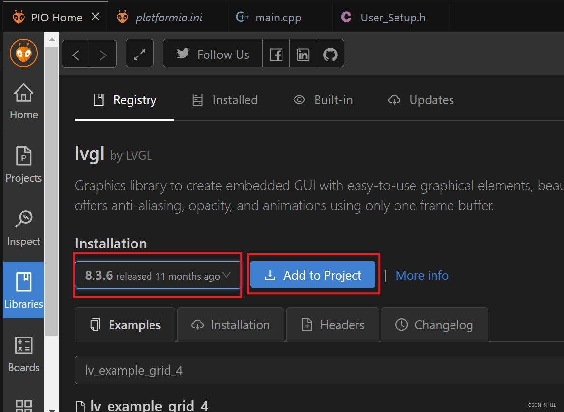 【ESP32】立创ESP32S3R8N8开发板+2.8寸TFT电容触摸屏[ST7789+GT911]+PlatformIO+LVGL测试 ...