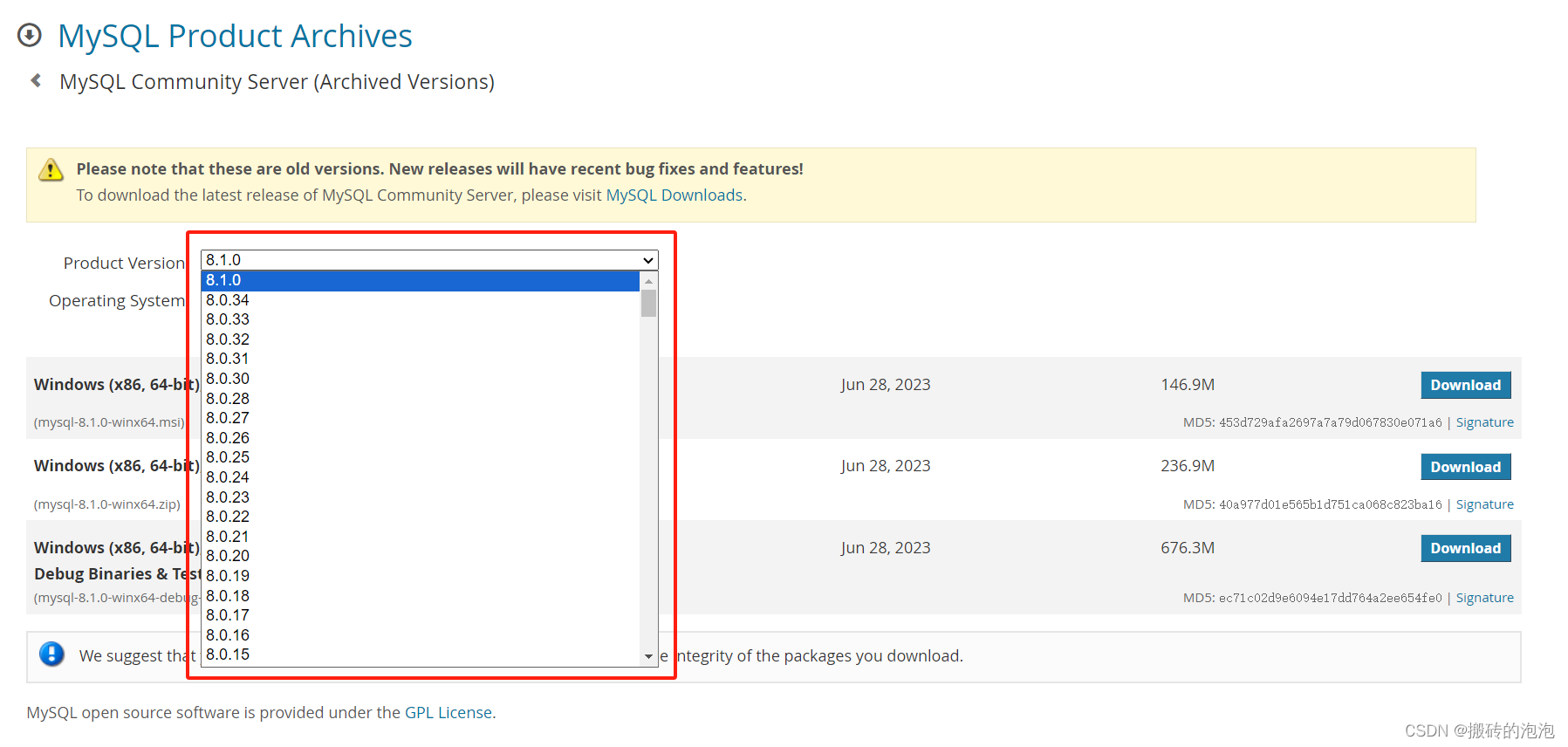 Win 10 MySQL 详细安装教程（版本：8.2.0 Innovation）_mysql winons安装-CSDN博客