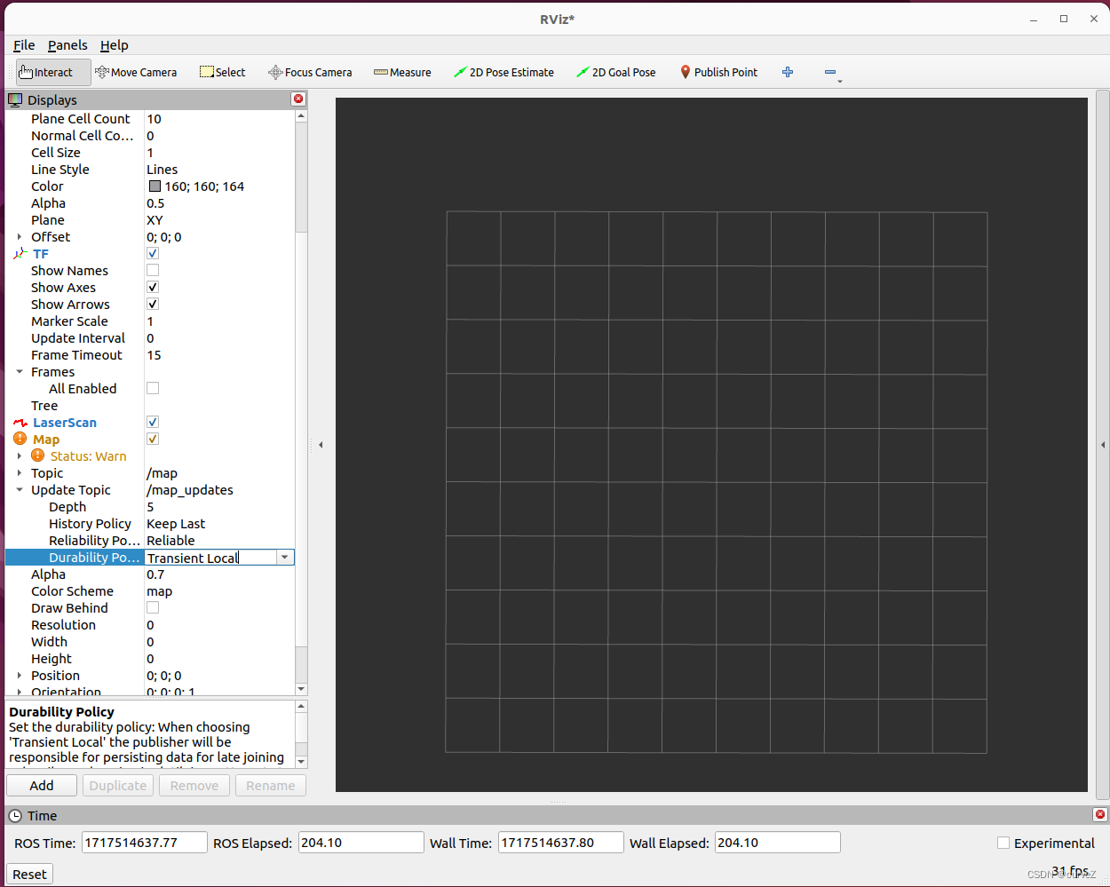 如何在ROS2-Humble 中 load map 并在Rviz中显示出来_map server transitioning failed-CSDN博客