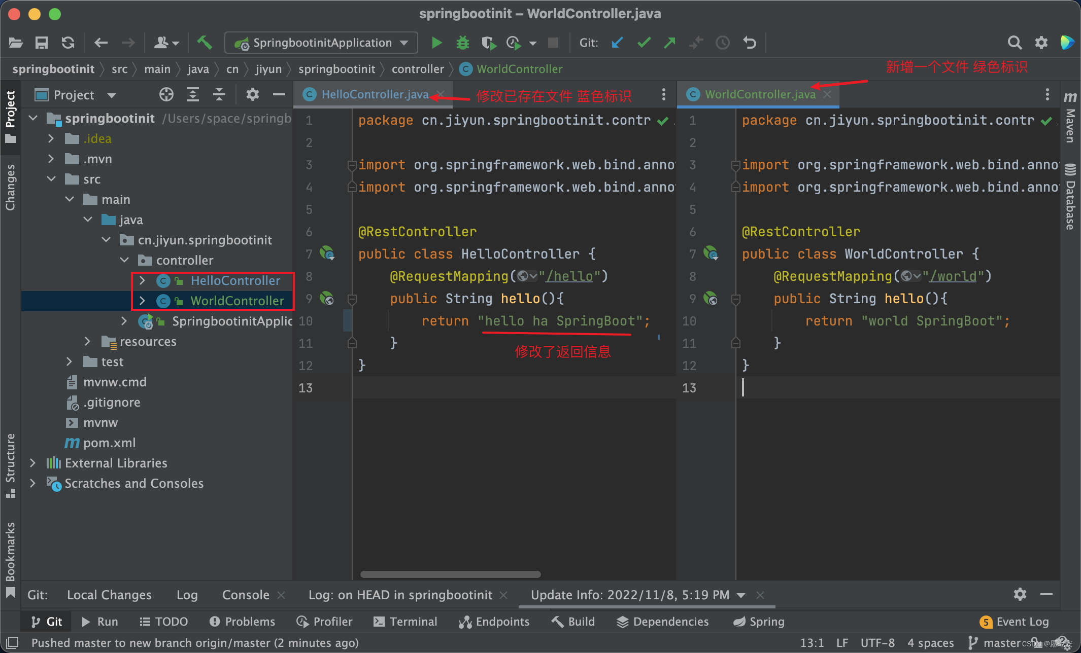 Git的介绍及其Gitee简单操作_gitee分支-CSDN博客