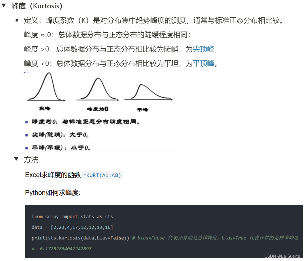 (一)描述性统计学习简要笔记 Cda学习打卡 Csdn博客