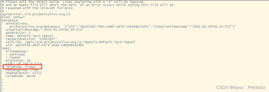 k8s集群使用calico网络组件_calico版本-CSDN博客