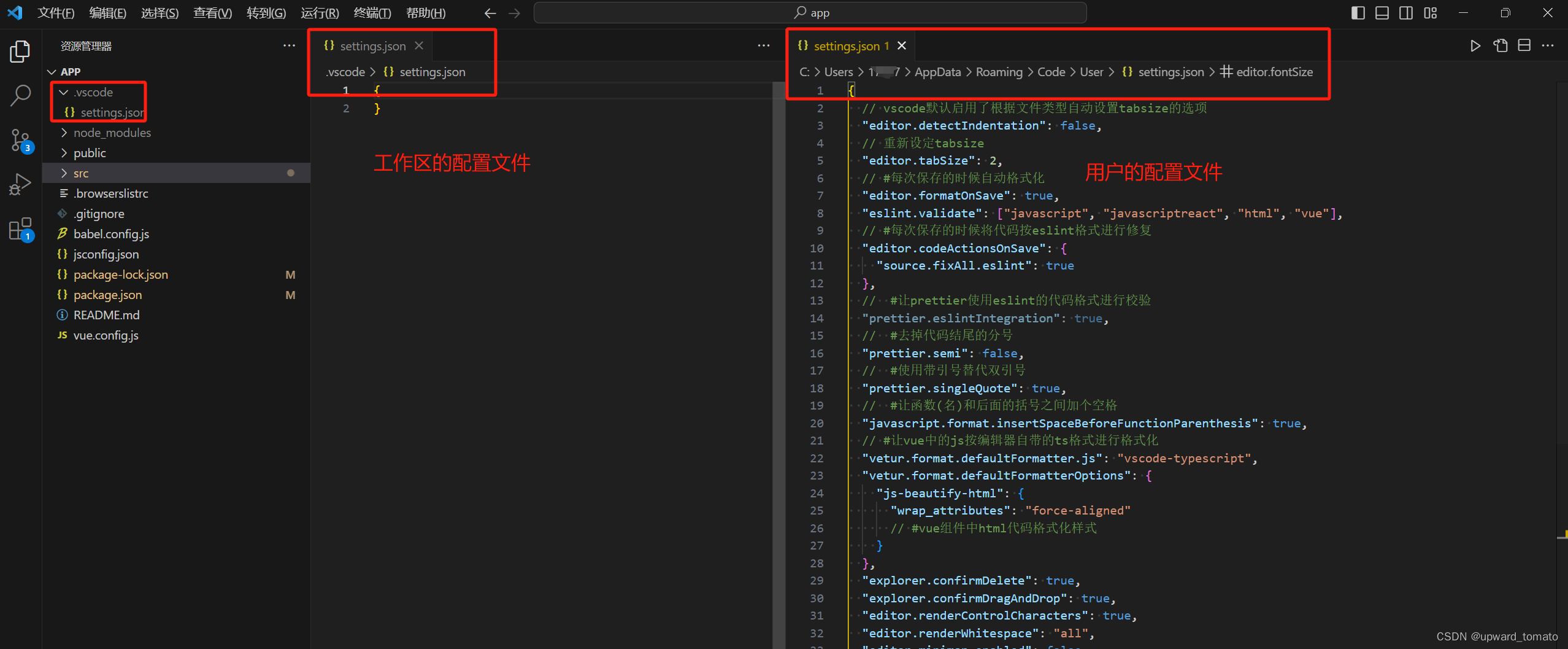 细说vscode中的settings.json，你不知道的N个技巧和注意事项-CSDN博客