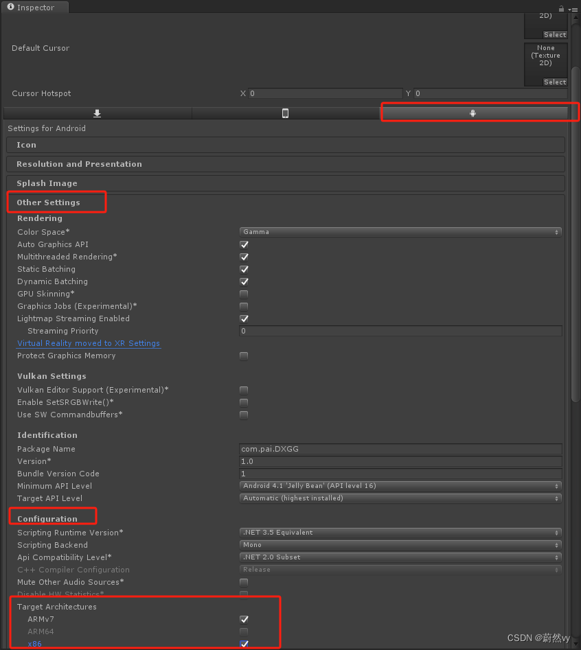 【Unity 】报错select at least one android cpu arhc in playersetting_select at least one android cpu ...