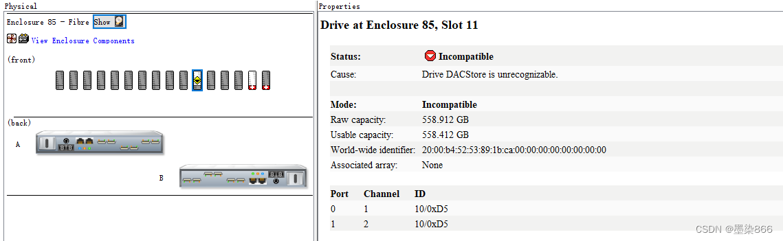 IBM DS5020更换新硬盘后，硬盘状态显示为Incompatible_ds5020硬盘mode assigned-CSDN博客