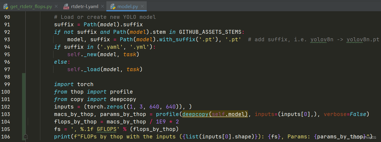 ultralytics版本的RT-DETR的FLOPs计算_ultralytics 版本-CSDN博客