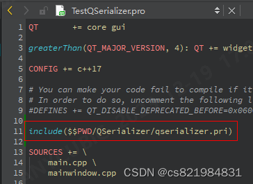 QT QSerializer 序列化数据使用，支持json，支持xml-CSDN博客