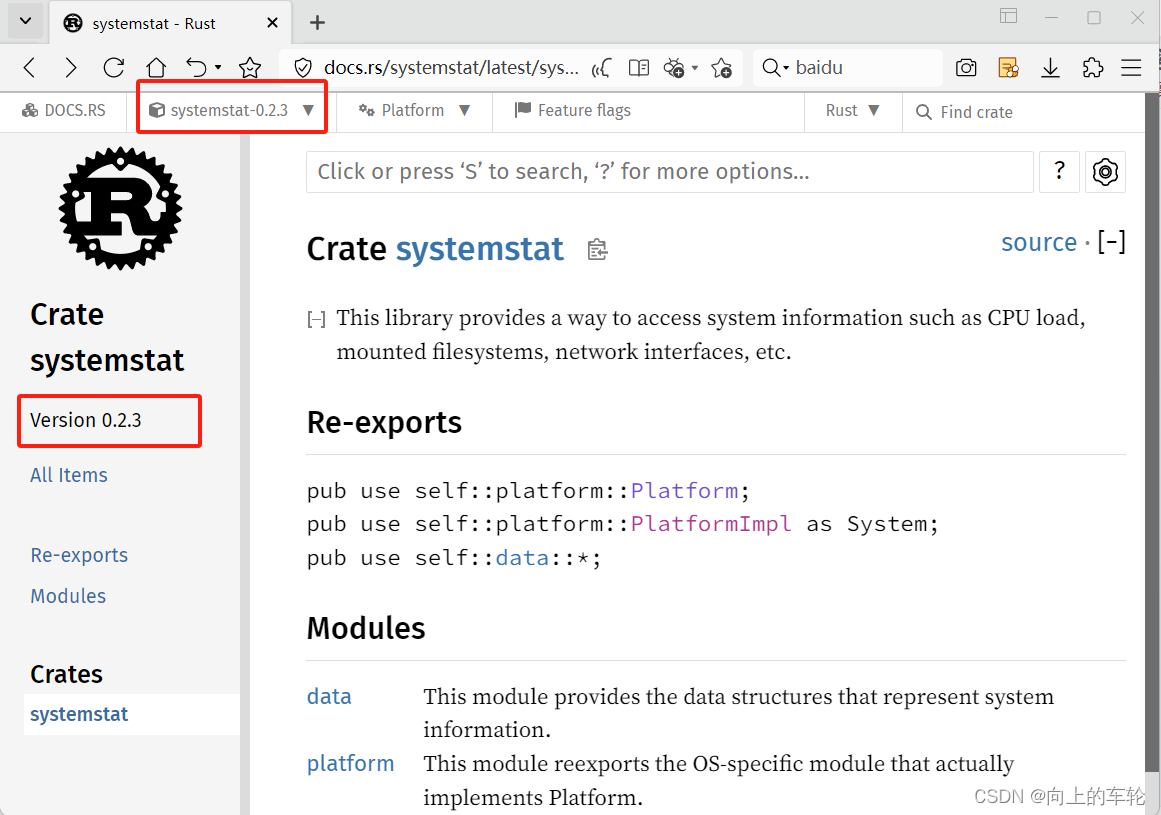 Rust错误：【error: failed to select a version for the requirement `systemstat = “^0.8.2“】_perhaps a ...
