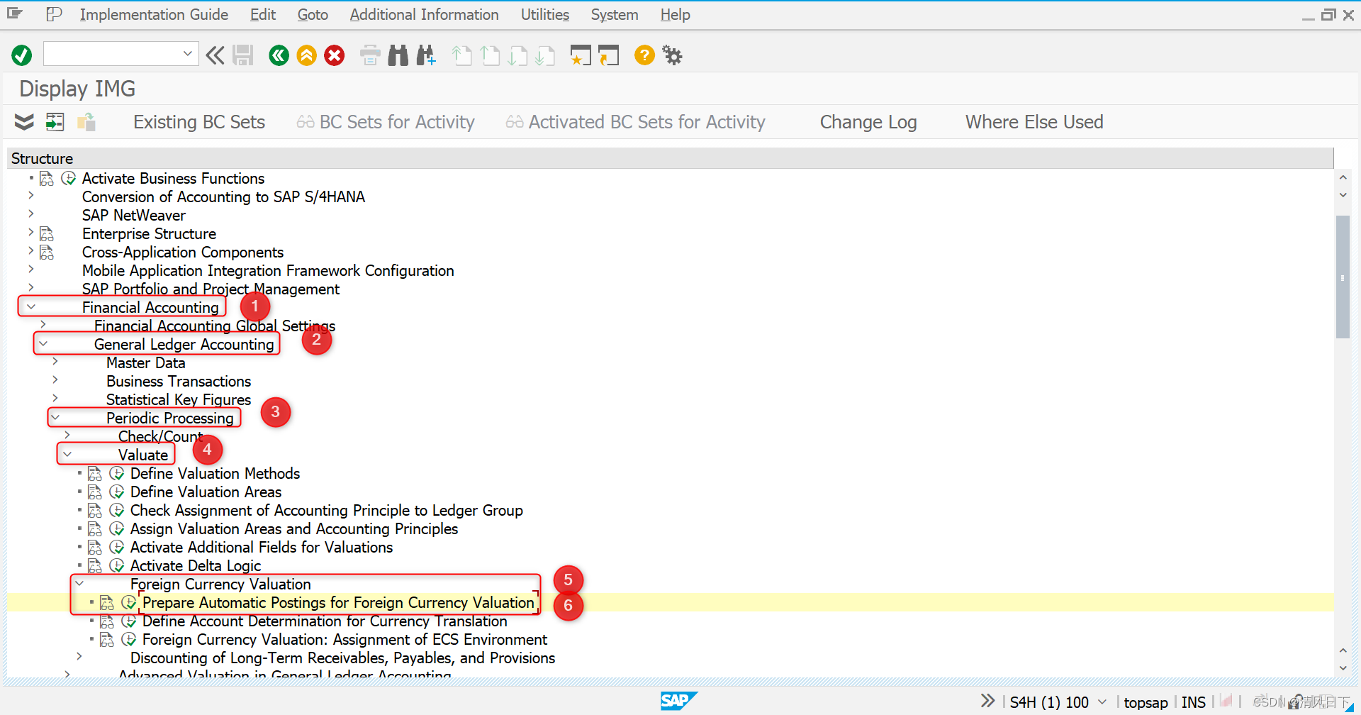 30 FI配置-财务会计-外币评估-准备外币评估的自动过账(OBA1-Prepare Automatic Postings for ...