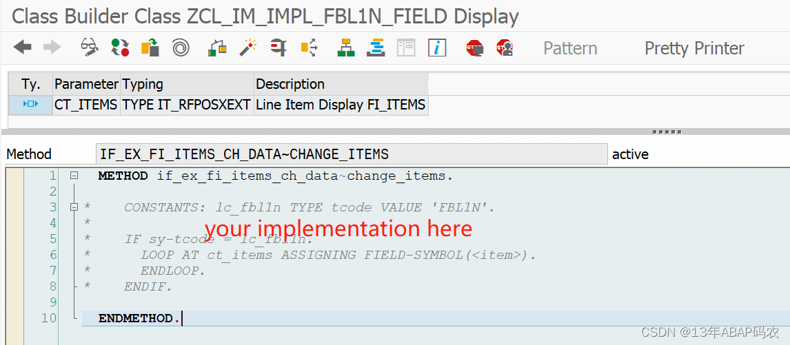 ABAP-添加自定义字段到FBL1N(add custom field to FBL1N)_abap增加选择字段-CSDN博客