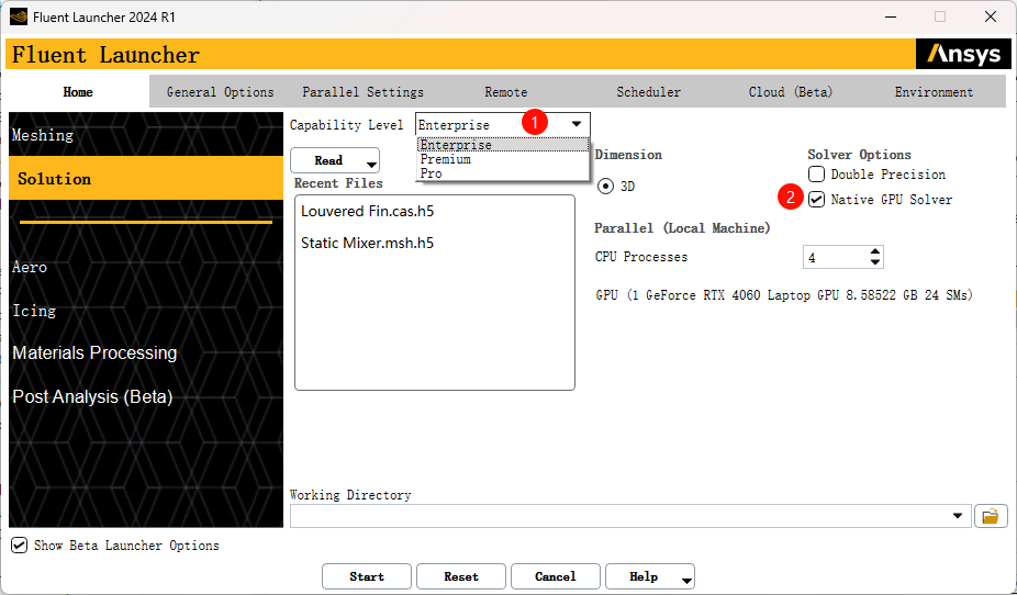 Ansys Fluent GPU求解器介绍_fluent gpu加速支持的显卡型号-CSDN博客