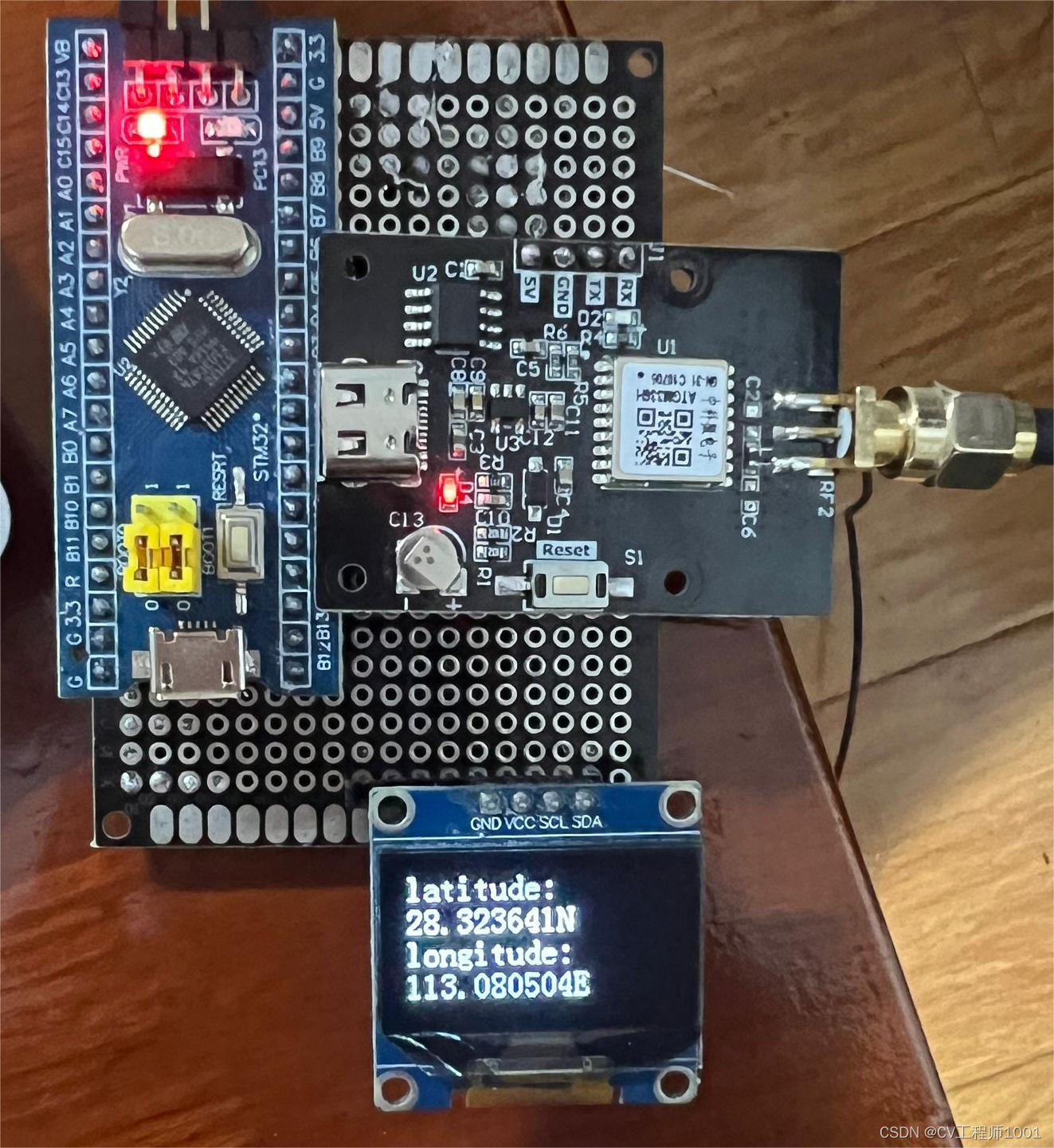 Stm32获取北斗gps双模传感器数据oled显示stm32 北斗 Csdn博客 