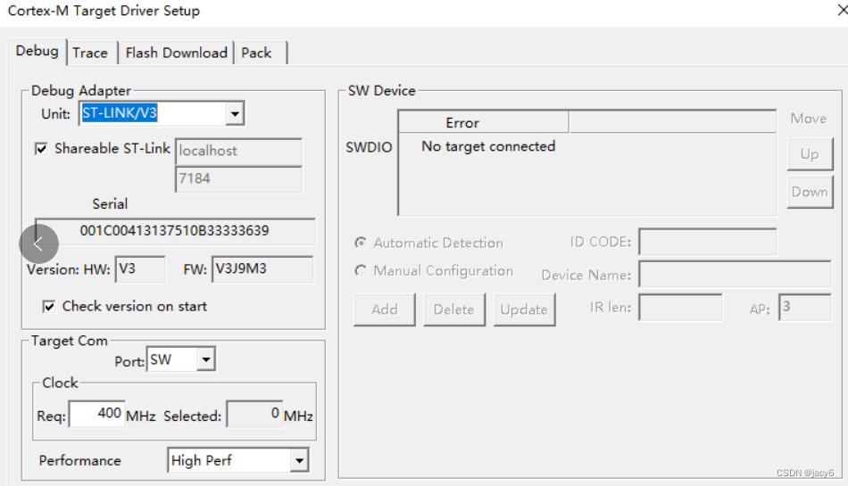 STM32H747-DISCO 无法使用Keil烧录解决办法_stm32h747l disco-CSDN博客