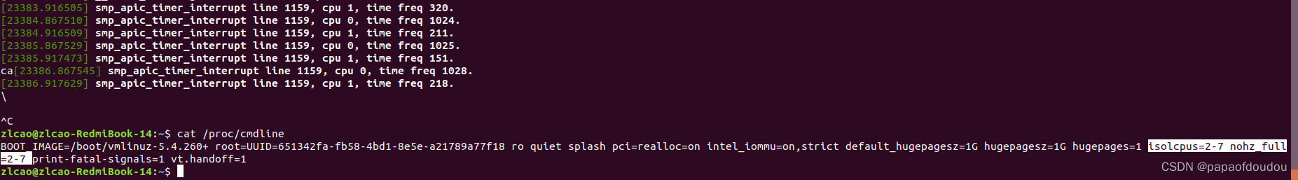 LINUX系统如何从多核CPU中隔离核心处理专用用户任务？_隔离 cpu linux-CSDN博客