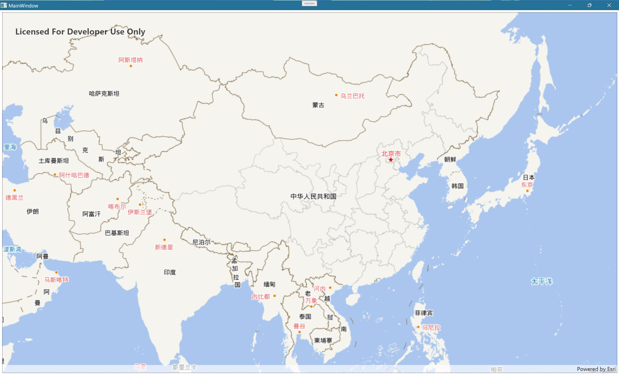 C# + Esri ArcGISRuntime WPF加载天地图_arcgis runtime api 天地图-CSDN博客