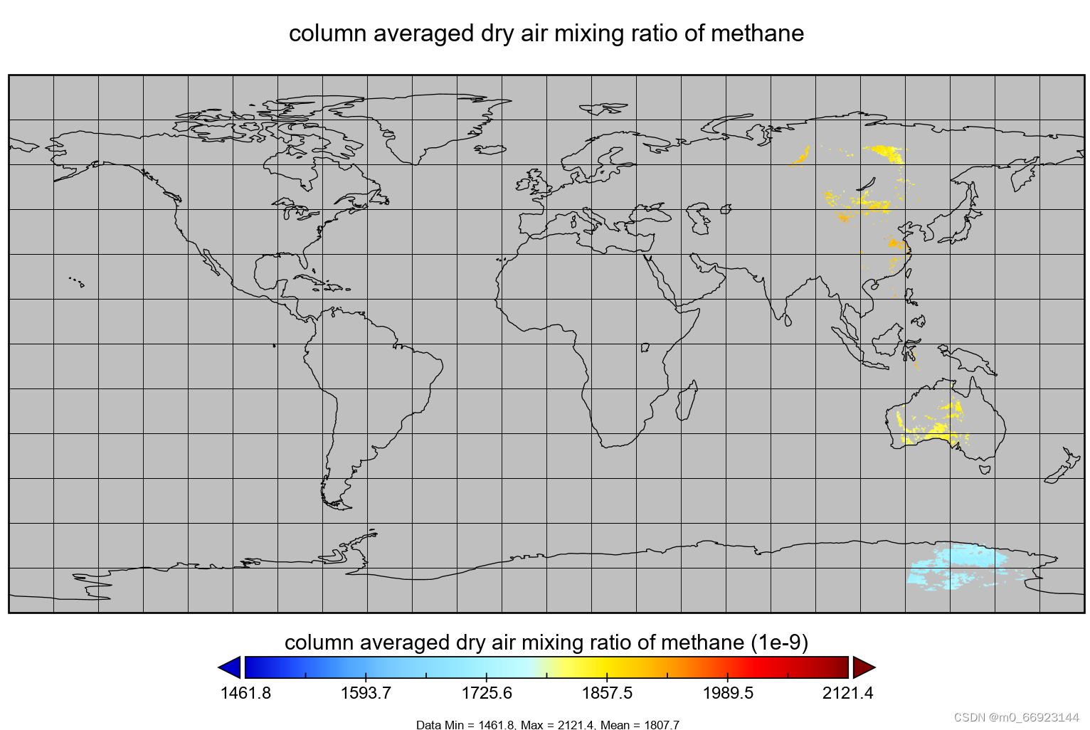 Python：TROPOMI CH4甲烷数据NC格式批量转换tif_tropomi 数据转tif-CSDN博客