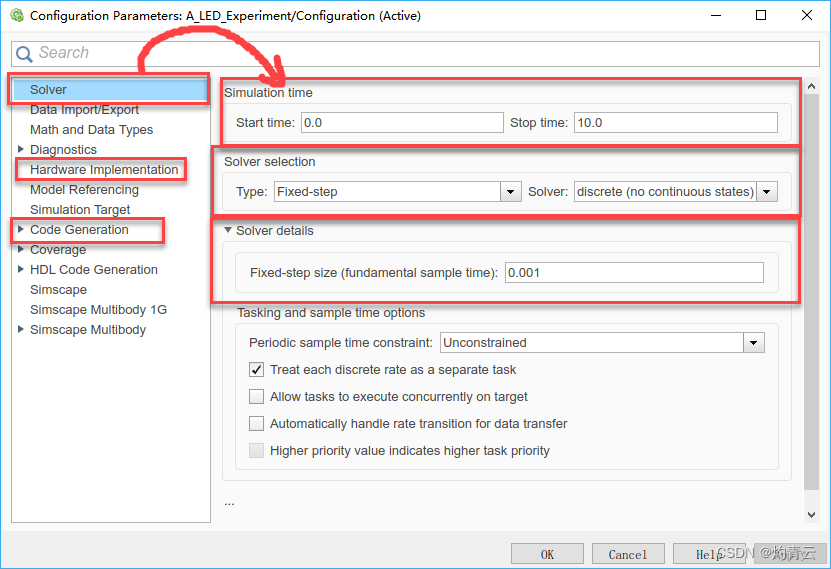基于DSP28335的Matlab/Simulink代码生成实验一：点亮LED_simulink 28335-CSDN博客