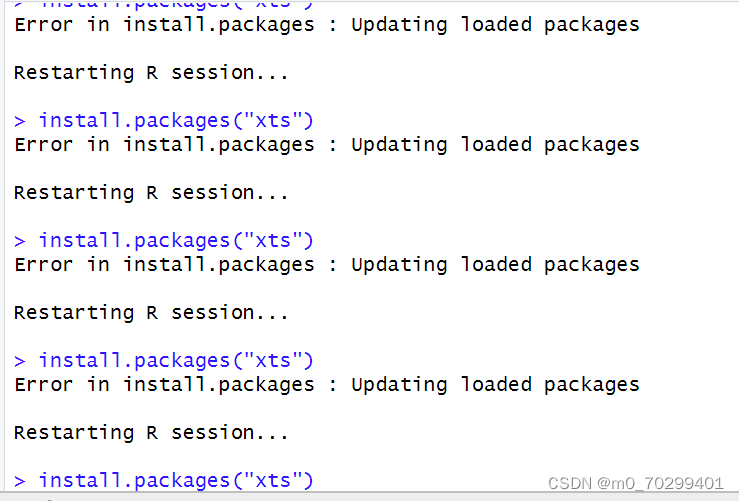 rstudio下载包是一直在更新，以前没有这样，要怎么解决呢，不仅无法下载成功，还一直在下载更新，一直出这个弹窗_rstudio总是更新下载 ...