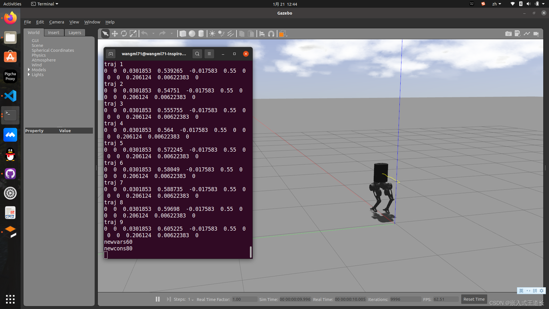 Hector Simulation 双足机器人仿真环境搭建-CSDN博客