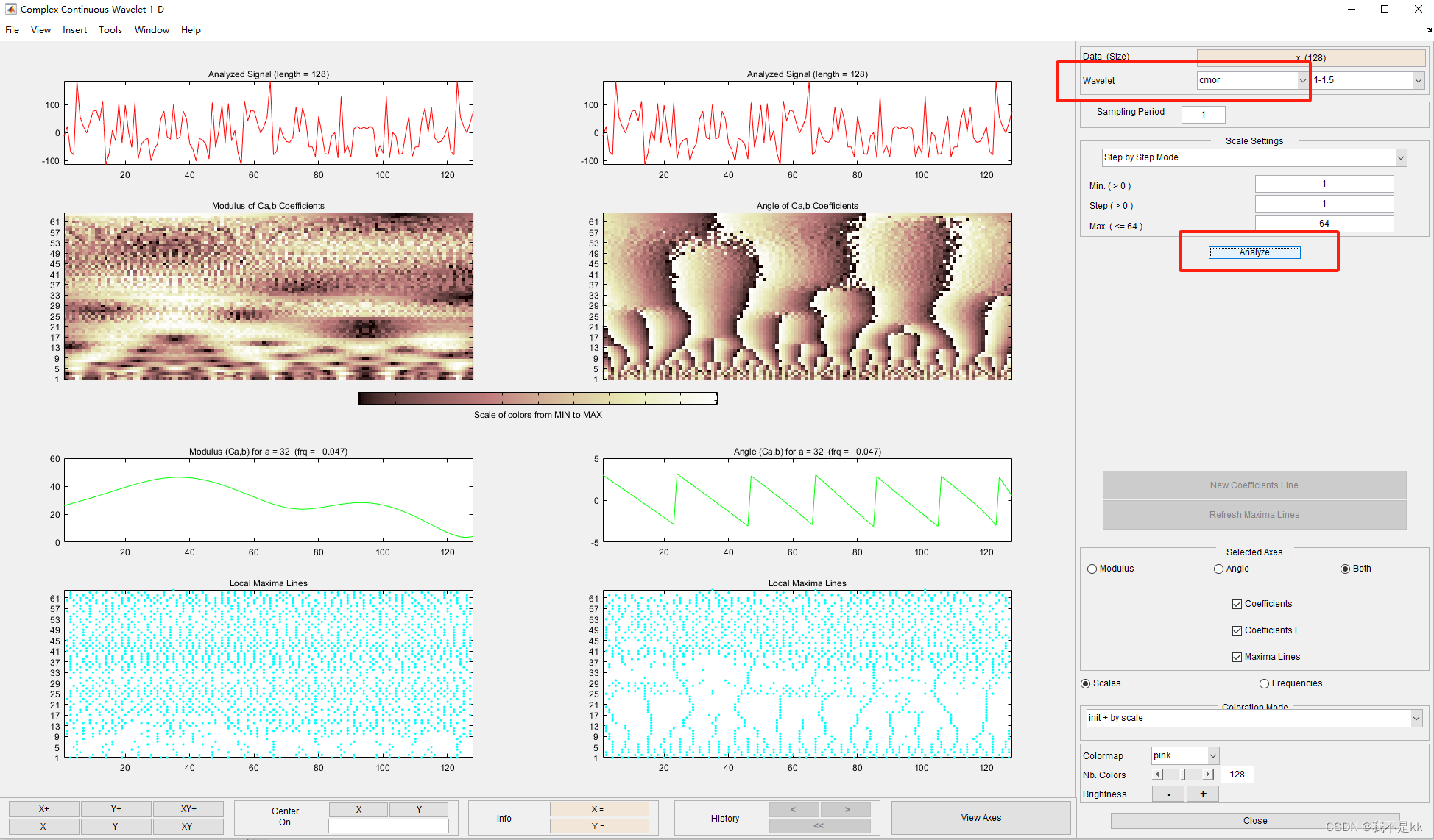 小波分析进行周期性分析-MATLAB详细步骤（包含计算过程、实部等值线图、方差图绘制）_matlab小波分析步骤-CSDN博客
