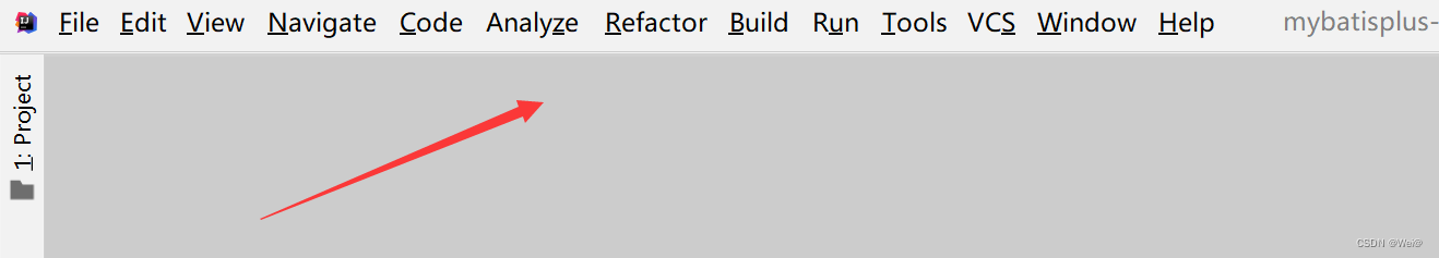 idea导航栏和工具栏消失的解决办法_idea上面的工具栏怎么调出-CSDN博客