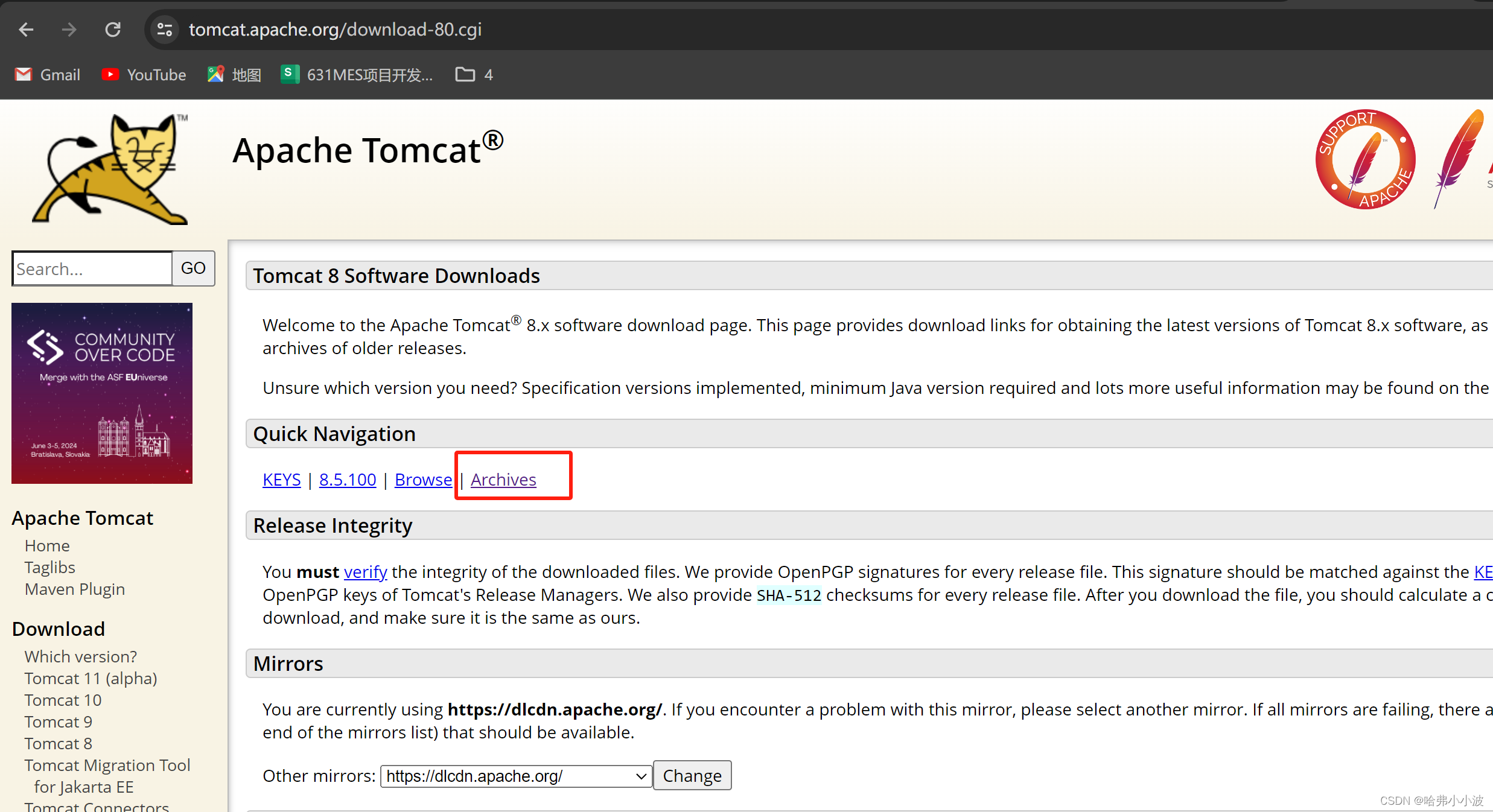 linux-Tomcat8.5.99安装与配置_tomcat 8.5.99-CSDN博客