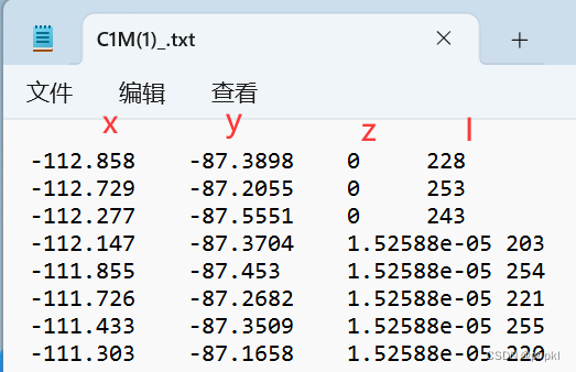 vs2019利用pcl点云库给txt点云文件着色上色_pcl给普通点云添加颜色-CSDN博客