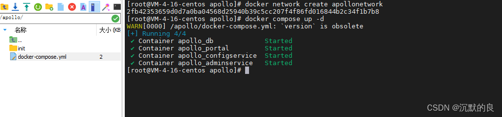 Docker-Compose搭建Apollo配置中心_docker-compose-appllo-CSDN博客