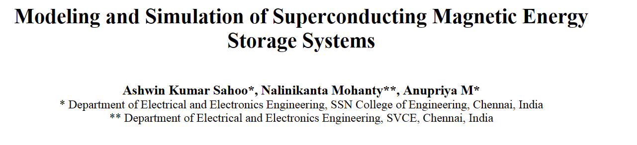 超导磁能储存系统的建模和仿真（Simulink仿真实现）_smes的simulink-CSDN博客