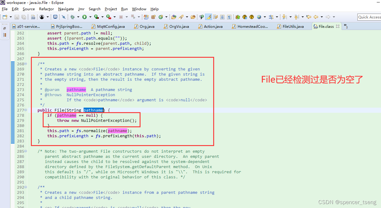 Dead code public File(String pathname)-CSDN博客