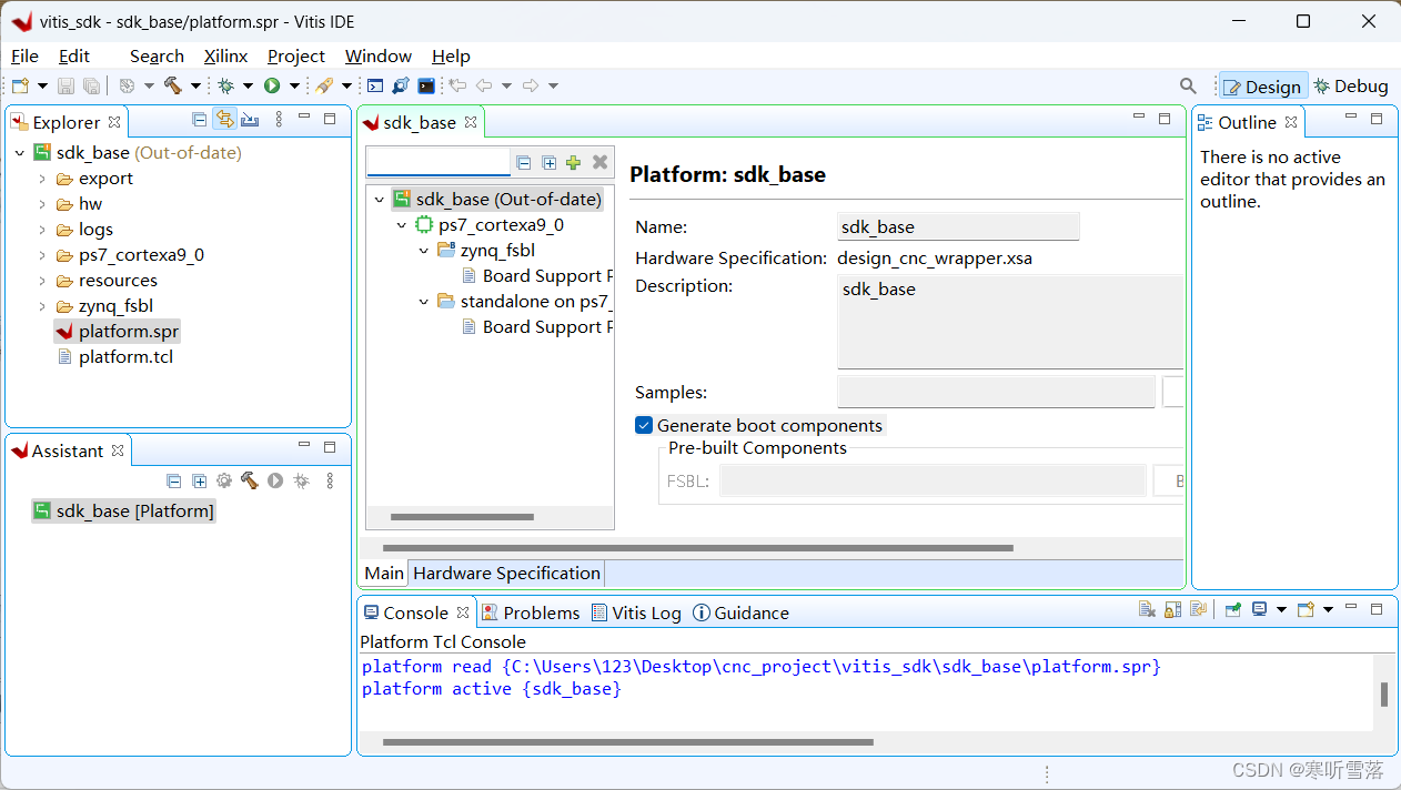vitis2022.2裸机搭建和配置qspi flash启动固化_validverilog-CSDN博客