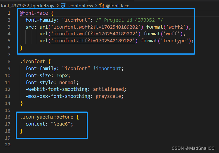 阿里图标库新增iconfont字体图标_iconfont.json-CSDN博客