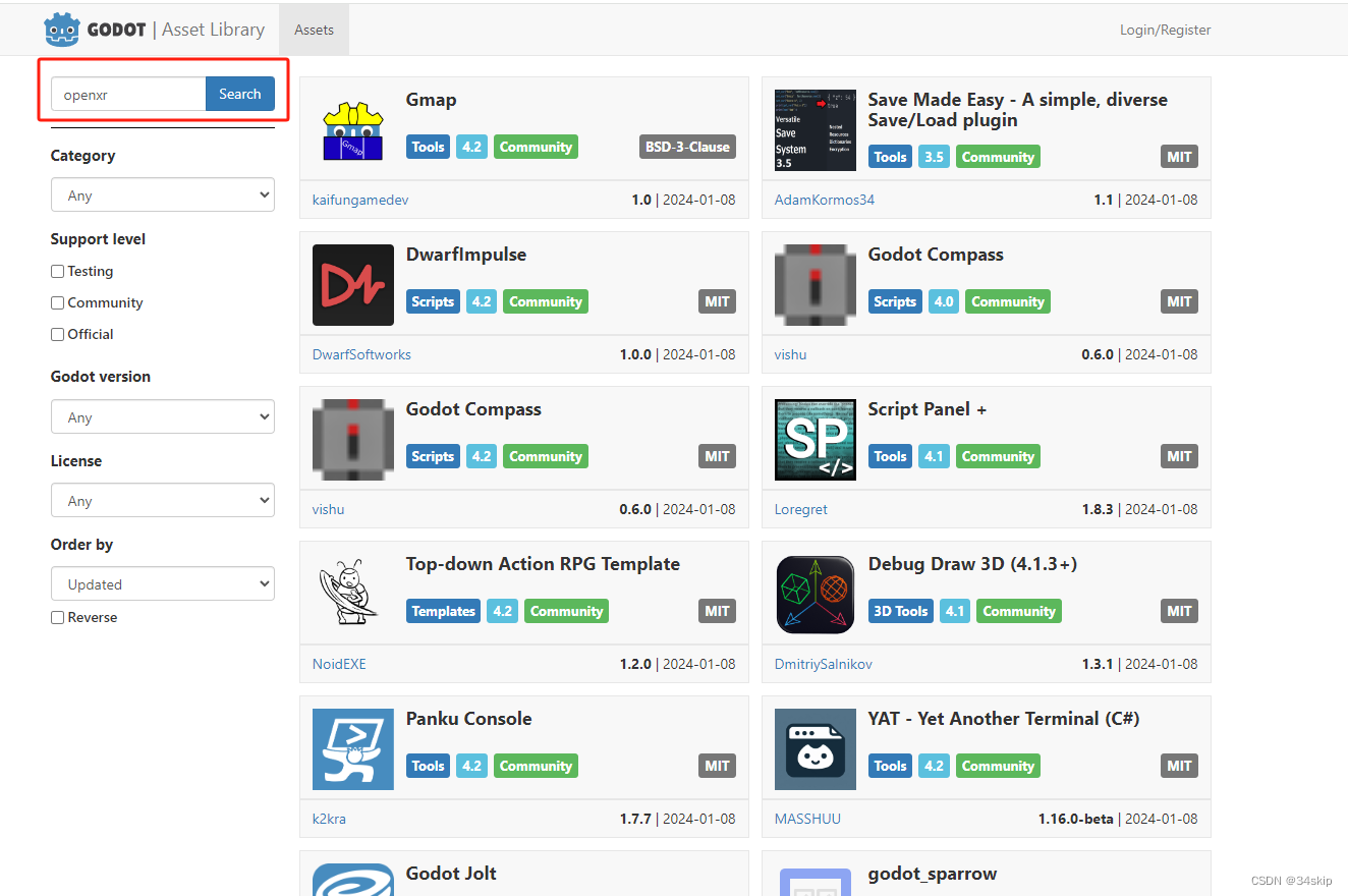 Godot插件安装_godot插件asepriate importers-CSDN博客